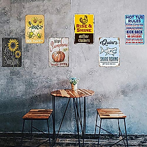 MeowPrint Rocky Balboa Boxing Bar Man Cave Tin Sign Vintage Retro Signs 8x12IN