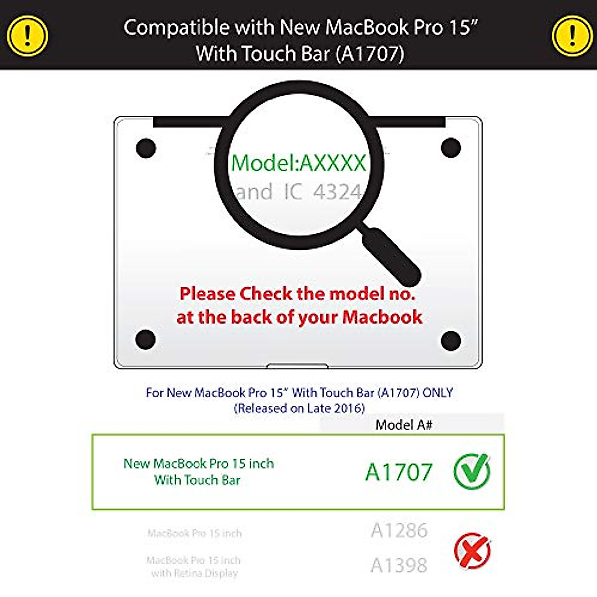 GMYLE MacBook Pro 15 Case 2018 2017 2016 Release A1990/A1707 Touch Bar Models, Plastic Hard Shell & Keyboard Cover & 15 inch Protective Carrying Sleeve Bag - Pink Plum Blossom Floral Garden