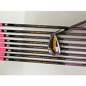 ENEMO Women Golf Clubs 4 Star Honma Beres S-07 Full Set Driver + Fairway Woods + Irons + Putter L Flex Graphite Shaft with Head Cover
