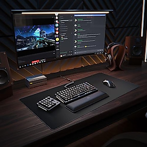 Glorious GMMK Macro Pad - Black Mechanical Numpad - 10 Key USB Keypad - Hotswap, Programmable Volume Knob, RGB Backlit, Wired & Wireless Bluetooth- Gaming Keyboard Number Pad