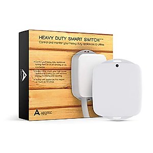 Aeotec Heavy Duty Smart Switch, Z-Wave Plus Home Security ON/OFF controller, 40 amps record electricity consumption