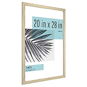 MCS Studio Gallery Frame, Natural Woodgrain, 20 x 28 in, Single