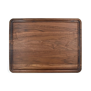 Extra Large Personalized Butcher Block Cutting Board - Extra Large Wooden Personalized Cutting Board Custom Engraved - Personalized Wedding Gift for the Couple - Walnut Meat Carving Chopping Board