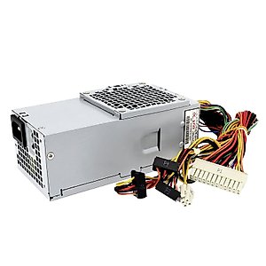 Upgrade D250AD-00 H250ad-00 250W Power Supply F250AD-00 Fit for Dell Optiplex 390 3010 Inspiron 530s 537s 540s 545s 546s 560s 570s 580s Vostro 200s 220s 230s 400s Studio 540s Slim DT System L250NS-00