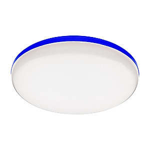 Sunlite LED UFO Pendant Light Bulbs, 11 Watts, 800 Lumens, 3000K Warm White, Medium E26 Base, 120 Volts, 110 Degree Beam Angle, UL Listed, Indoor, Blue