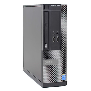 Dell Optiplex 3020 Small Form Desktop, Intel Core i5 4570 3.2Ghz, 16GB DDR3 RAM, 4TB Hard Drive, Windows 10 (Renewed)
