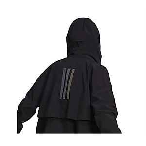 adidas Outdoor,Womens,MYSHELTER Jacket,Black/Rainbow Reflective,Medium