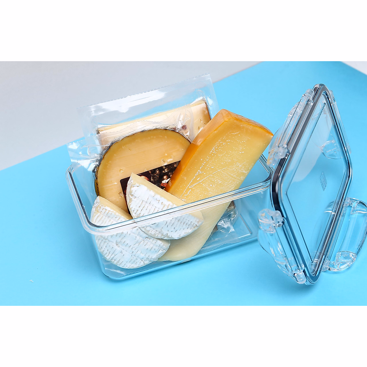 gotman Airtight Food Storage Containers Set, Rectangle 3pack(3 Containers + 3 Lids)- Tritan 100% |BPA-Free Meal Prep Container | Microwave, Freezer and Dishwasher Safe | Leak-Proof Lids