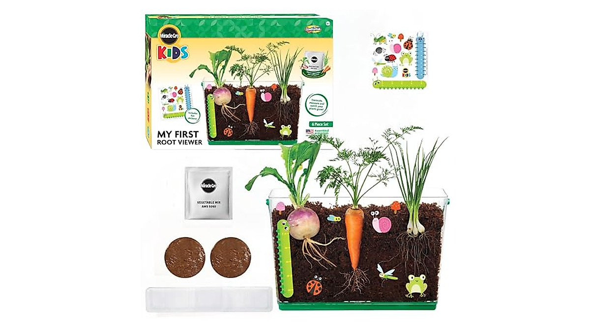 Miracle GRO My First Root Viewer Garden Set for Kids | Educational ...