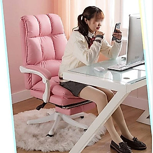 ZLXDP Computer Chair Chair Live Chair Bedroom Anchor Chair Game Competition Lift Swivel Chair