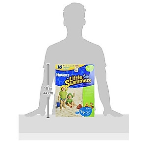 Huggies Little Swimmers Swim Pants with Baby Wipes, Small