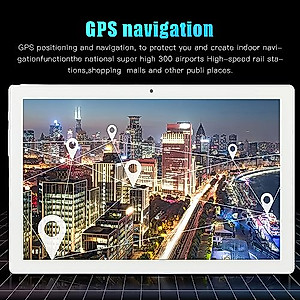 DAUERHAFT HD Tablet, Octa Core Processor 100-240V Gaming Tablet Front 8MP Rear 20MP for Android 11.0 for School (#1)