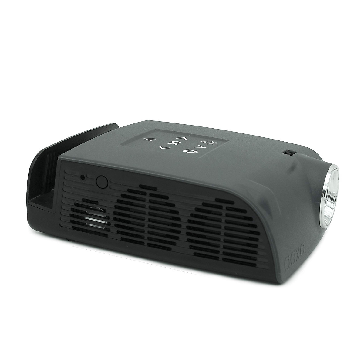 AAXA S1 Mini Projector Compatible for Nintendo Switch, 3 Hour Battery, USB-C Video Input, 720p HD Native Resolution, 400 Lumens, Gaming, DLP (Renewed)