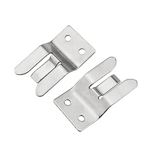 Microphone Holders DGHAOP 4pcs Metal MIC Holder/Clip with Screws for Car Radio MH48 Microphone, FT1907/FT8900/FT7900/FT7800R, etc.