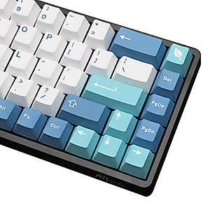 MOLGRIA Shoko Keycaps, 129 Set PBT Keycaps for Gaming Keyboard, Cherry Profile Dye Sublimation Keycaps with Puller for Gateron Kailh Cherry MX 104/87/74/61 60 Keyboard