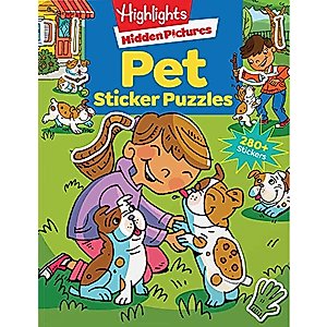 Pet Sticker Puzzles (Highlights™ Sticker Hidden Pictures®)
