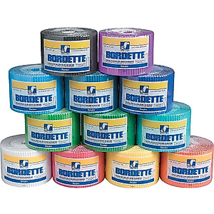 Pacon 37086 Bordette Decorative Border 2 1/4-Inch x 50-Ft Roll Canary