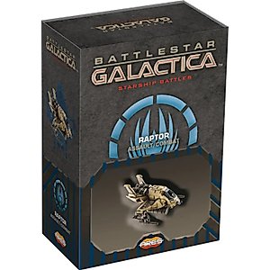 Ares Games Battlestar Galactica: Starship Battles - Raptor (Assault/Combat) Spaceship Pack