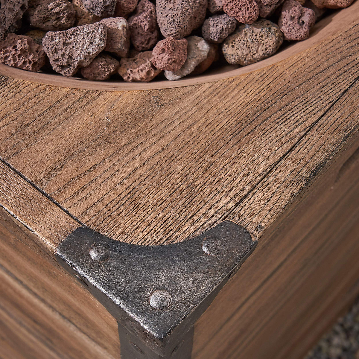 Christopher Knight Home Alice Outdoor Fire Pit, Brown