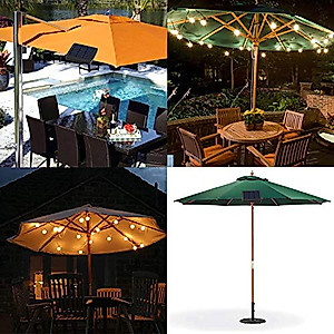 Magictec Solar String Lights, LED S14 Solar String Light Outdoor Waterproof Lighting Decoration Energy Saving Hanging Decor for Garden, Balcony, Porch, Backyard or Camp Tent 27 ft