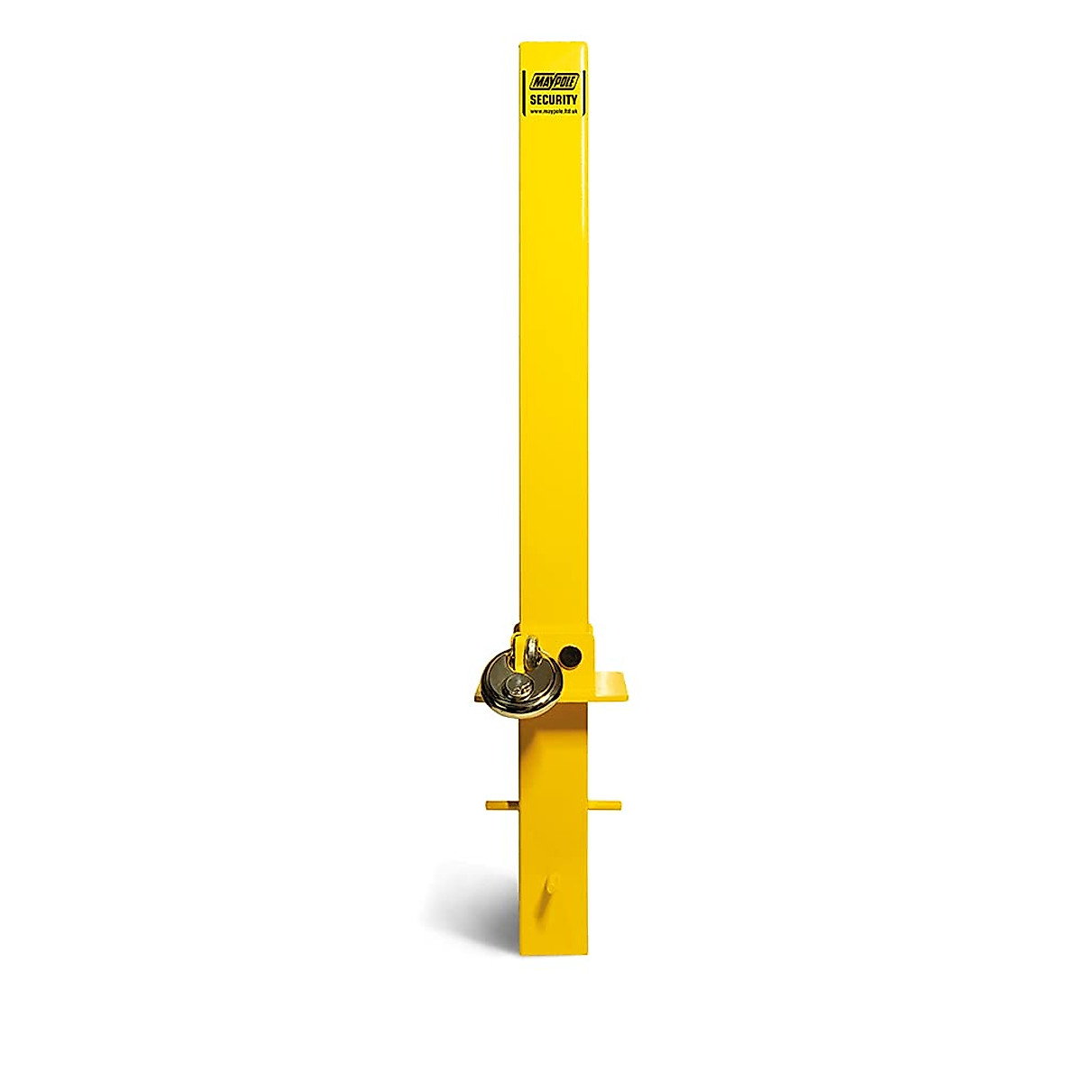 Maypole MP9739 Fold Down Security Post Concrete Set Type - Yellow