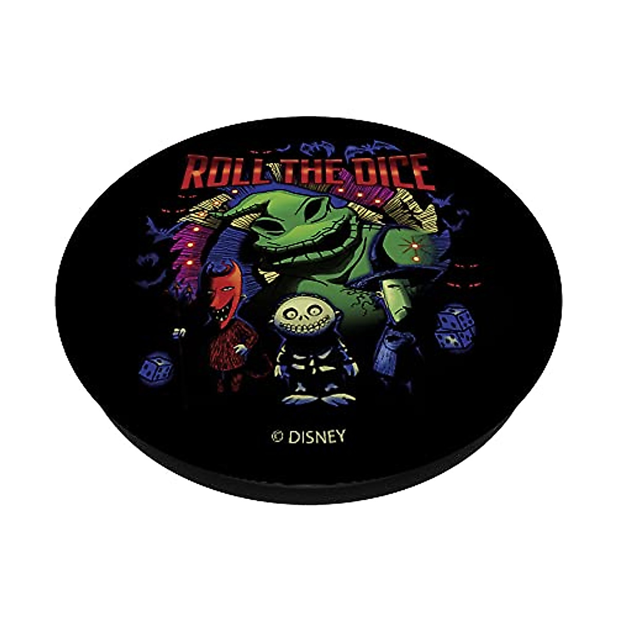 Disney Nightmare Before Christmas Oogie Roll The Dice PopSockets Swappable PopGrip