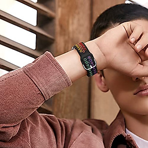 NAHAI 3 Pack Sport Bands Compatible with Samsung Galaxy Watch 46mm/Gear S3 Frontier for Men Women, 22mm Watch Band Silicone Quick Release Rubber Replacement Strap for Galaxy Watch 3 LTE (45mm)