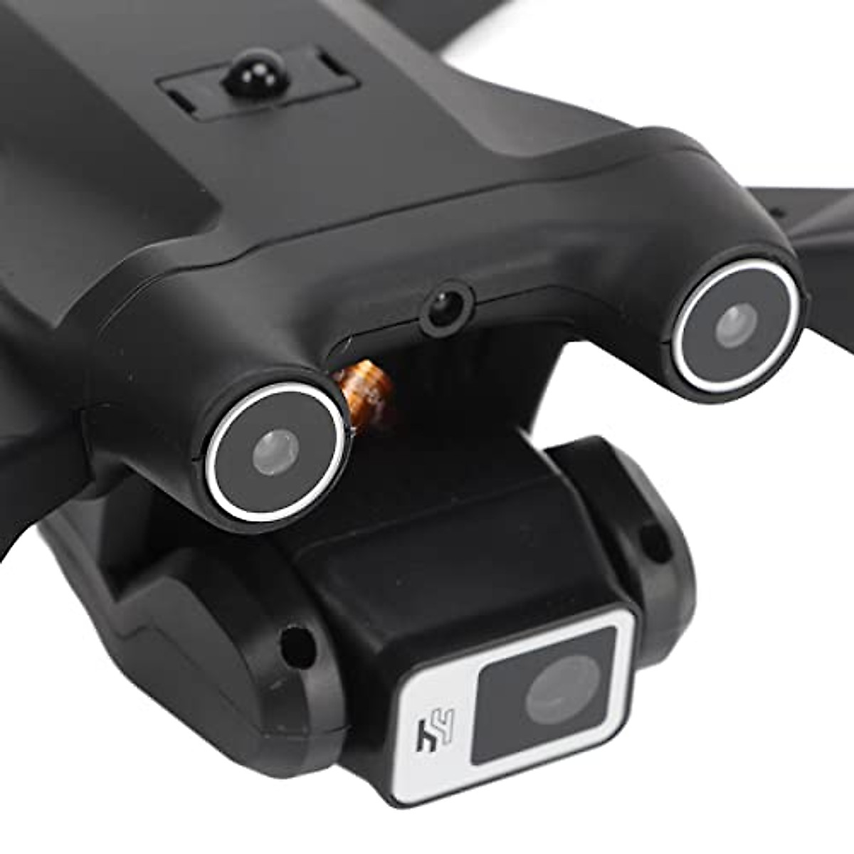 Remote Control Drone Toys Oneclick Return 4 Side Obstacle Avoidance Portable WiFi Connection Outdoor Mini Drone for Adults (Dual Battery)