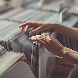 Vinyl Record Sleeves - Outer Album Covers - Protective Storage - Clear Durable Sleeves 25 Count