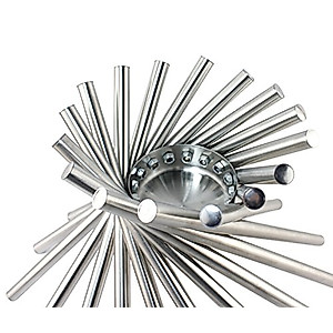 Modern Fashion Creative Stainless Steel Fruit Bowl Rotating Fruit Basket (Matte)