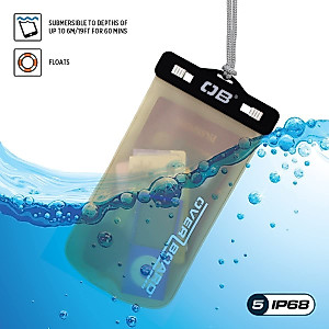 OverBoard Waterproof Universal Case, Frosted, Medium