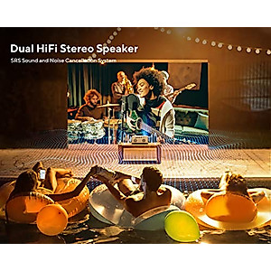 Native 1080P WiFi Projector, AKIYO 300'' Max Phone Projector Support iOS & Android, Portable Mini Movie Projector for Home and Outdoor, Support HDMI, USB, TV Stick, DVD, PS5, Carrying Case Included