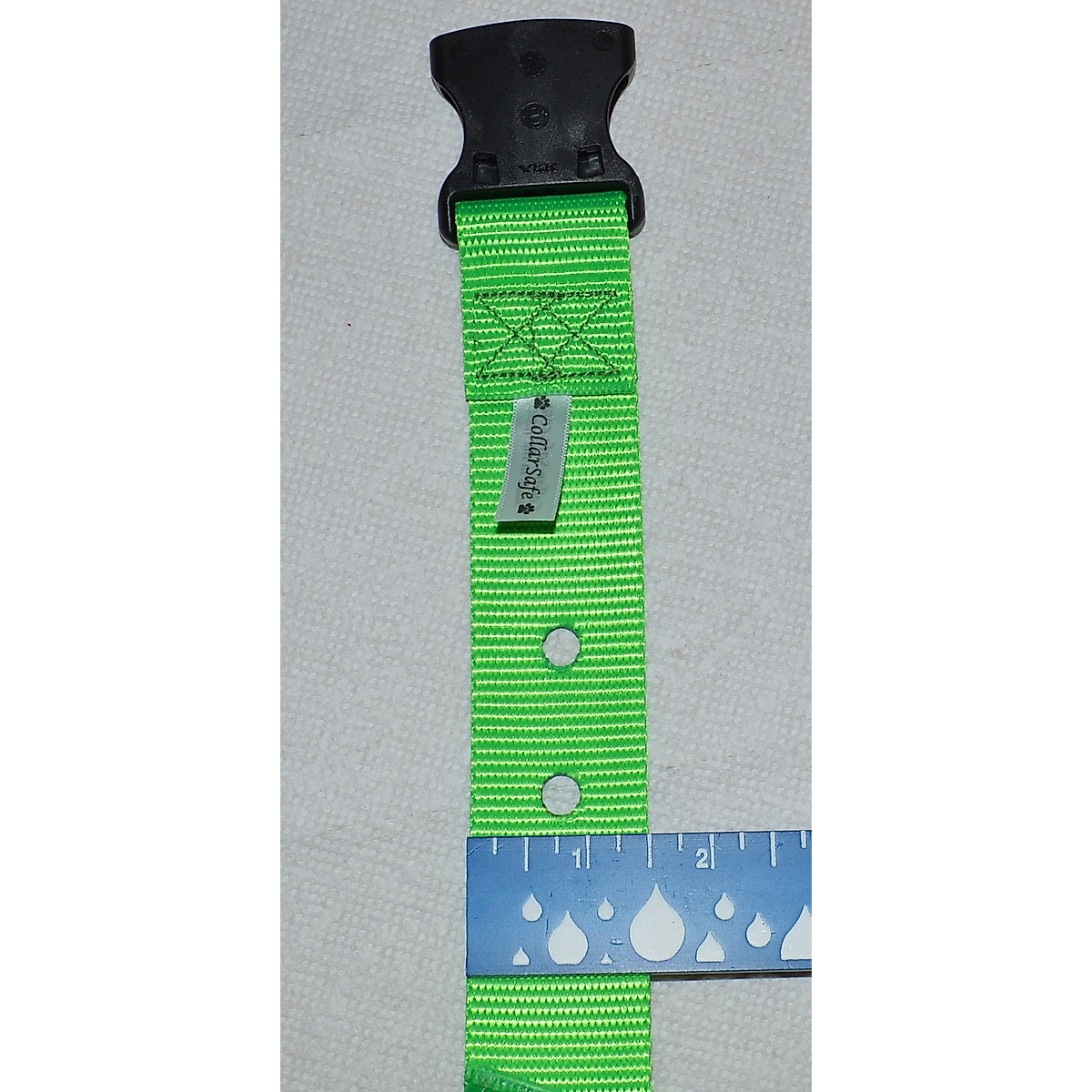 CollarSafe 1.5" Wide Big Dog XXL Designer Replacement Collar Fits Pet Safe 2-Hole Receiver modules 1-3/16" Apart (Fits Invisible Electric Underground Wireless Fence Containment Training bark