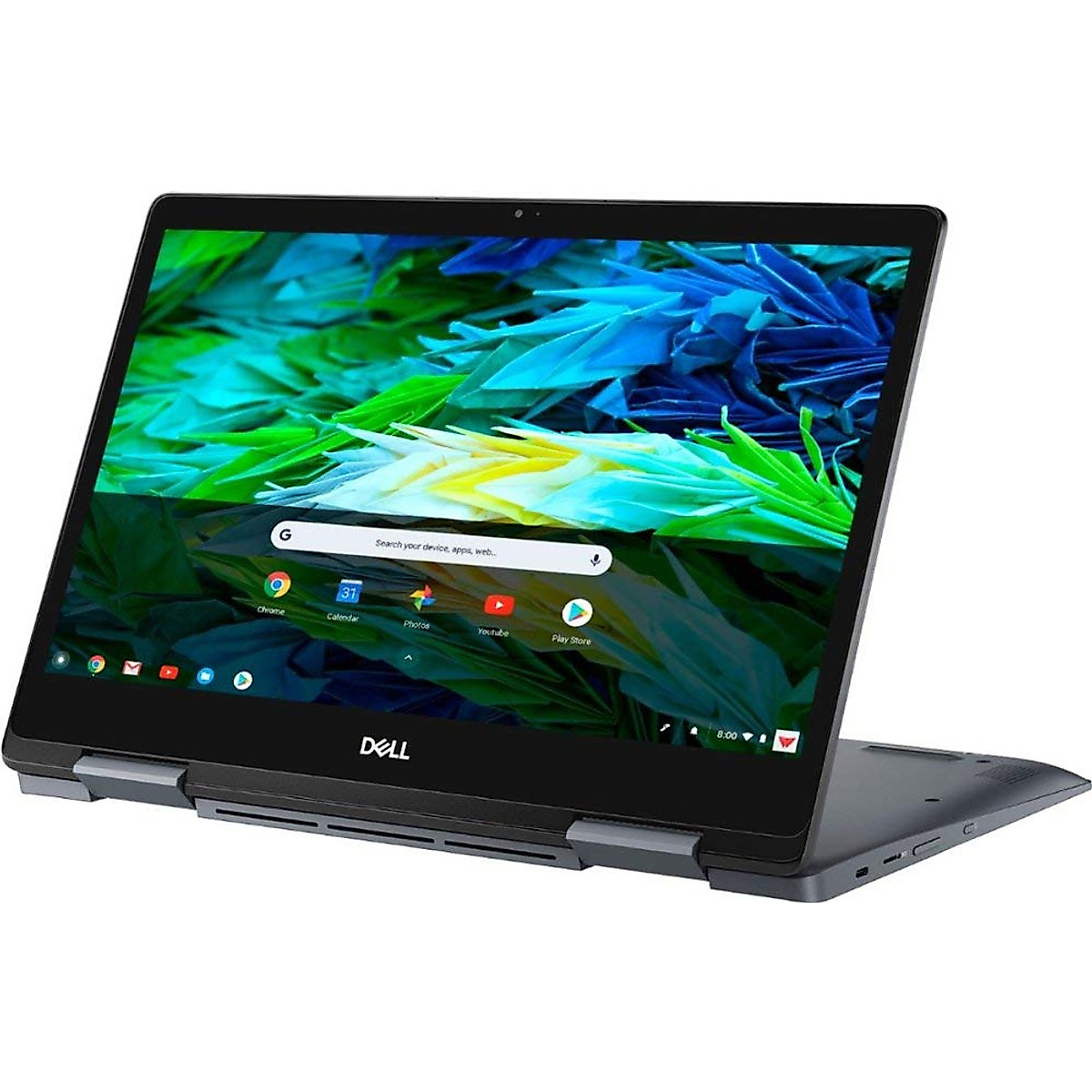 Dell Inspiron 2-in-1 14" Full HD Touch-Screen Chromebook - Intel Core i3, 4GB Memory, 128GB eMMC Solid State Drive Urban Gray Chrome OS