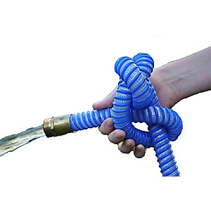 Tuff-Guard - 001-0106-0600 The Perfect Garden Hose, Kink Proof Garden Hose Assembly, Blue, 5/8" Male x Female GHT Connection, 5/8" ID, 50 Foot Length