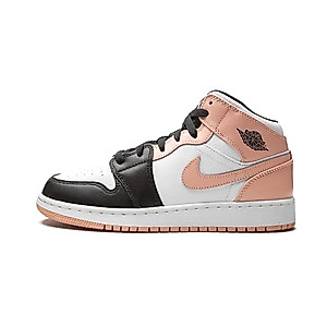Jordan Mens Air 1 Mid GS 554725 133 Arctic Orange - Size 6.5Y