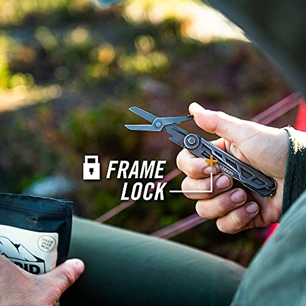 Gerber Gear Armbar Slim Cut, Pocket Knife, Multitool with Scissors, Onyx