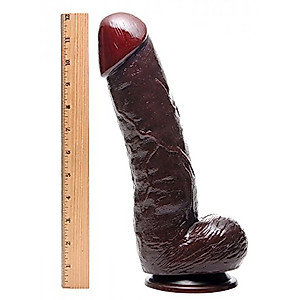 The Forearm Huge Suction Cup Dildo Black