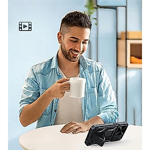 FNTCASE for iPhone 14-Pro/13-Pro Phone Case: 13 Pro Cases & 14 Pro Case Military Grade Drop Proof Mobile Cover with Kickstand | Rugged Shockproof Protective Cell Phonecase for Apple 14pro/13pro 6.1''