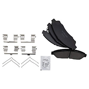 TRQ Front and Rear Brake Pad & Rotor Kit Brake Pads Brake Rotor Ceramic Premium G-Coated Compatible with 2007-2013 Acura MDX 2010-2013 ZDX 2009-2015 Honda Pilot