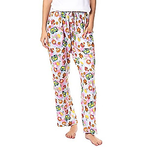 Scooby-Doo Womens' Chibi Characters The Gang Scooby Shaggy Velma Daphne Fred Sleep Pajama Pants (XXX-Large)