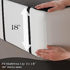 Earthing Mat for Bed Grounding Sheet for Sleeping Improving Sleep, Grounding Mat for Reducing Stress with Grounding (27"x60")