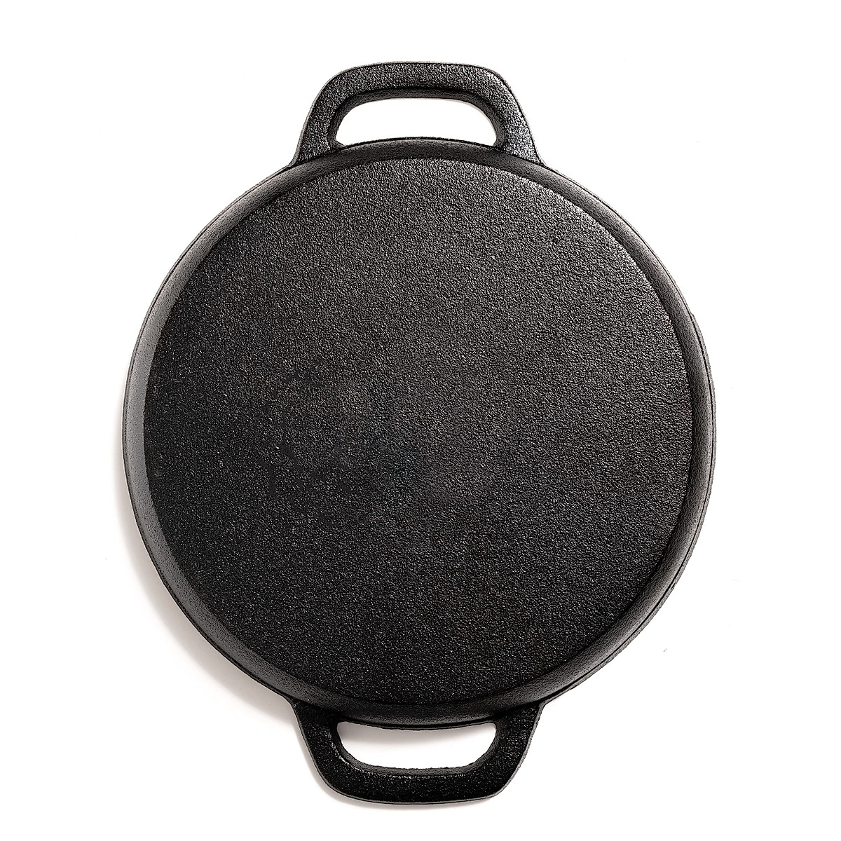 Cast Iron Scone Pan/Cornbread Pan for 8 Wedge Shaped Bakes, Pre-Seasoned - Comes with Oven Mitts, Silicone Trivet and Oil Brush - by KUHA