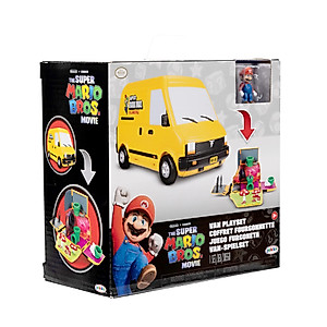 THE SUPER MARIO BROS. MOVIE – Van Playset with 1.25” Mini Mario Figure