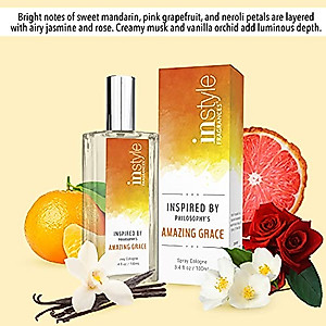 Instyle Fragrances | Inspired by Philosophy's Amazing Grace | Women’s Eau de Toilette | Vegan, Paraben Free, Phthalate Free | 3.4 Fluid Ounces