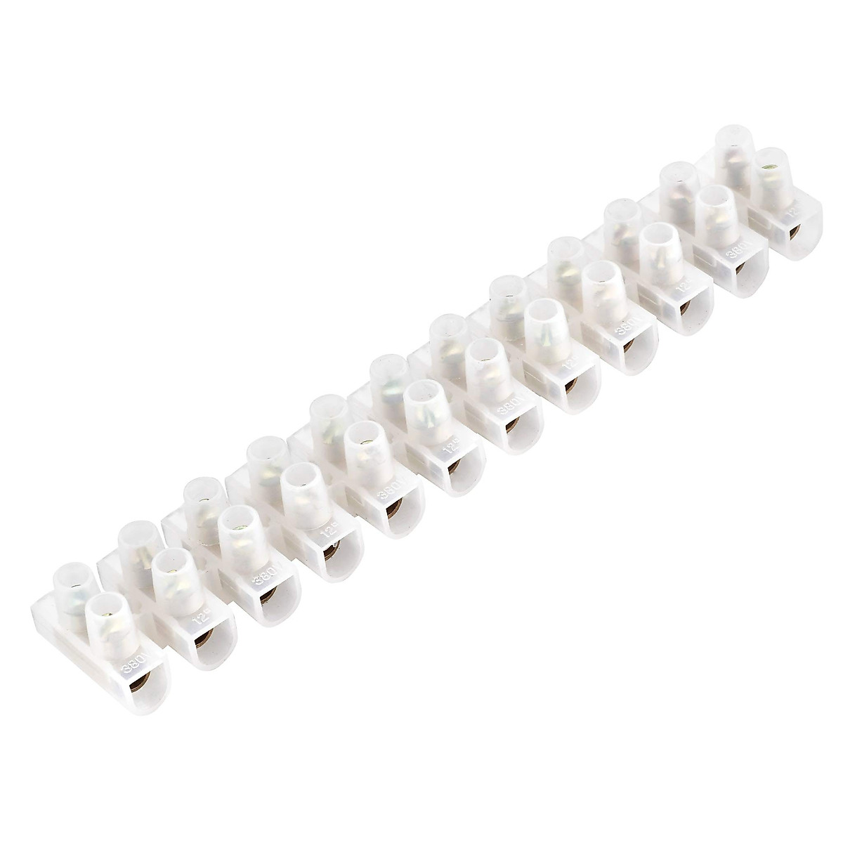 Masterplug - Connector Strips 15A 12W (Pack 10)