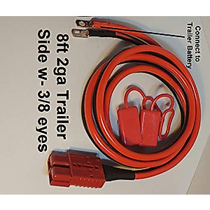 2Ga Permanent Installation 7pc Dump Trailer/Winch Kit 36ft Universal kit