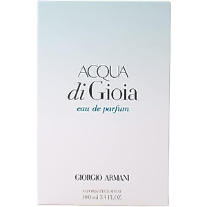 GIORGIO ARMANI Acqua Di Gioia for Women Eau De Parfum Spray, 3.4 Ounce