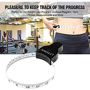 Automatic Telescopic Tape Measure(60in/150cm), Measuring Tape for Body,Self-Tightening Body Measuring Tape,Retractable Tape Measure for Fitness, Weight Loss, Tailor, Sewing, Handcrafts (4 PCS)