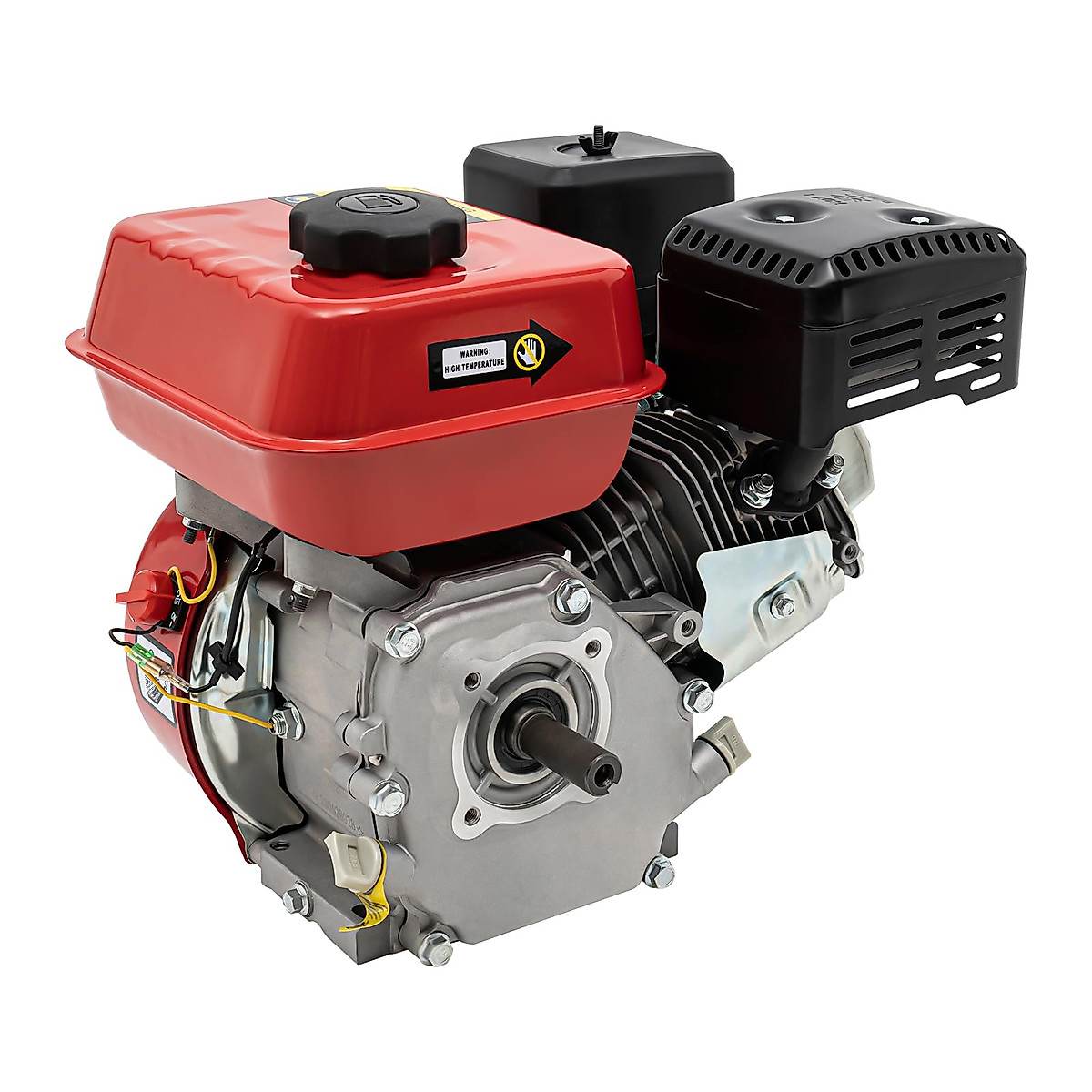 TBVECHI 4 Stroke 7.5 HP 212CC Gasoline Outboard Motor with Bracket Single Cylinder Boat Engine for 9.84-19.69Ft Fishing Boat